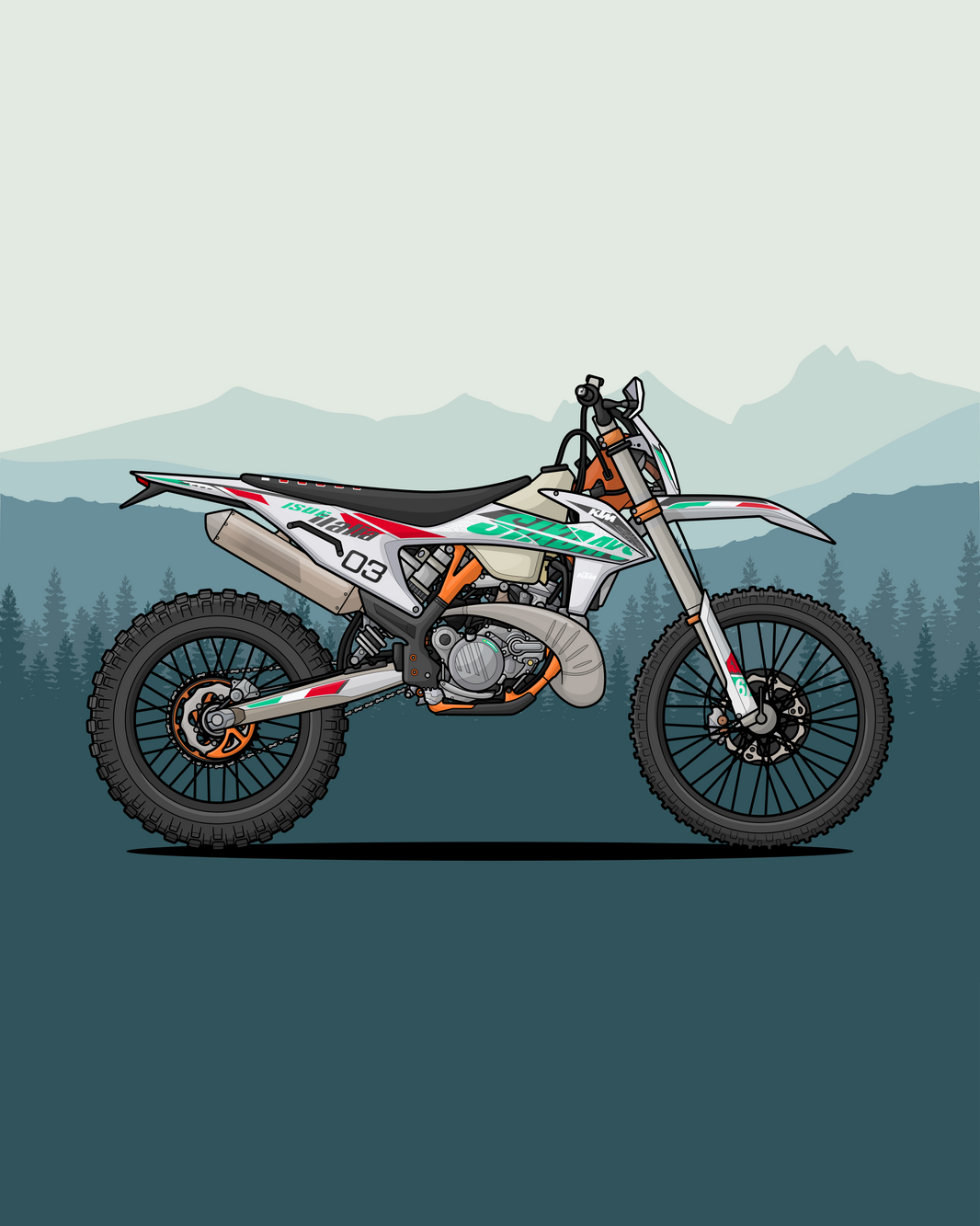 Stand Out Bikes | Personalized Bike Art & Prints | Draw My Bike™