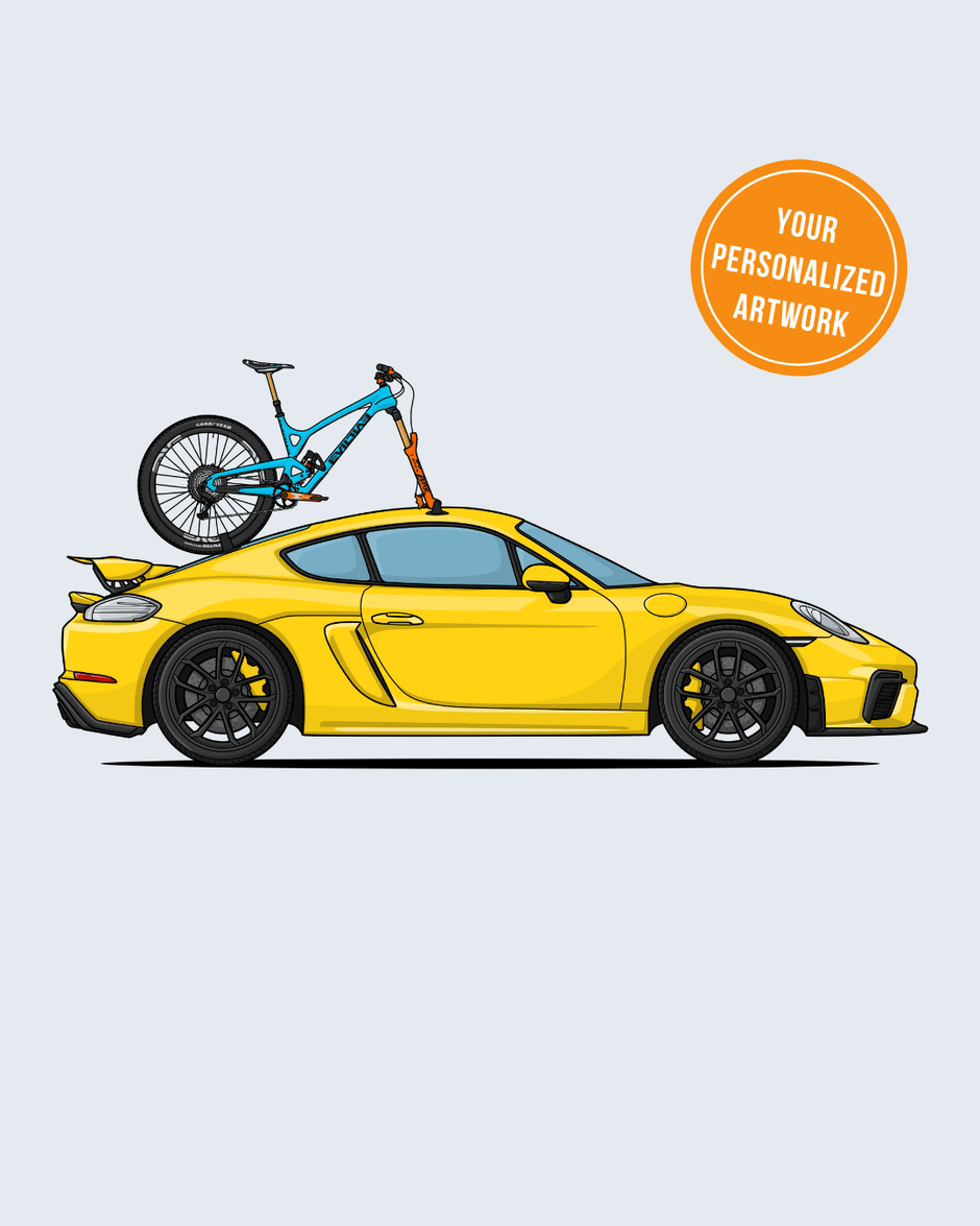 Stand Out Bikes | Personalized Bike Art & Prints | Draw My Bike™