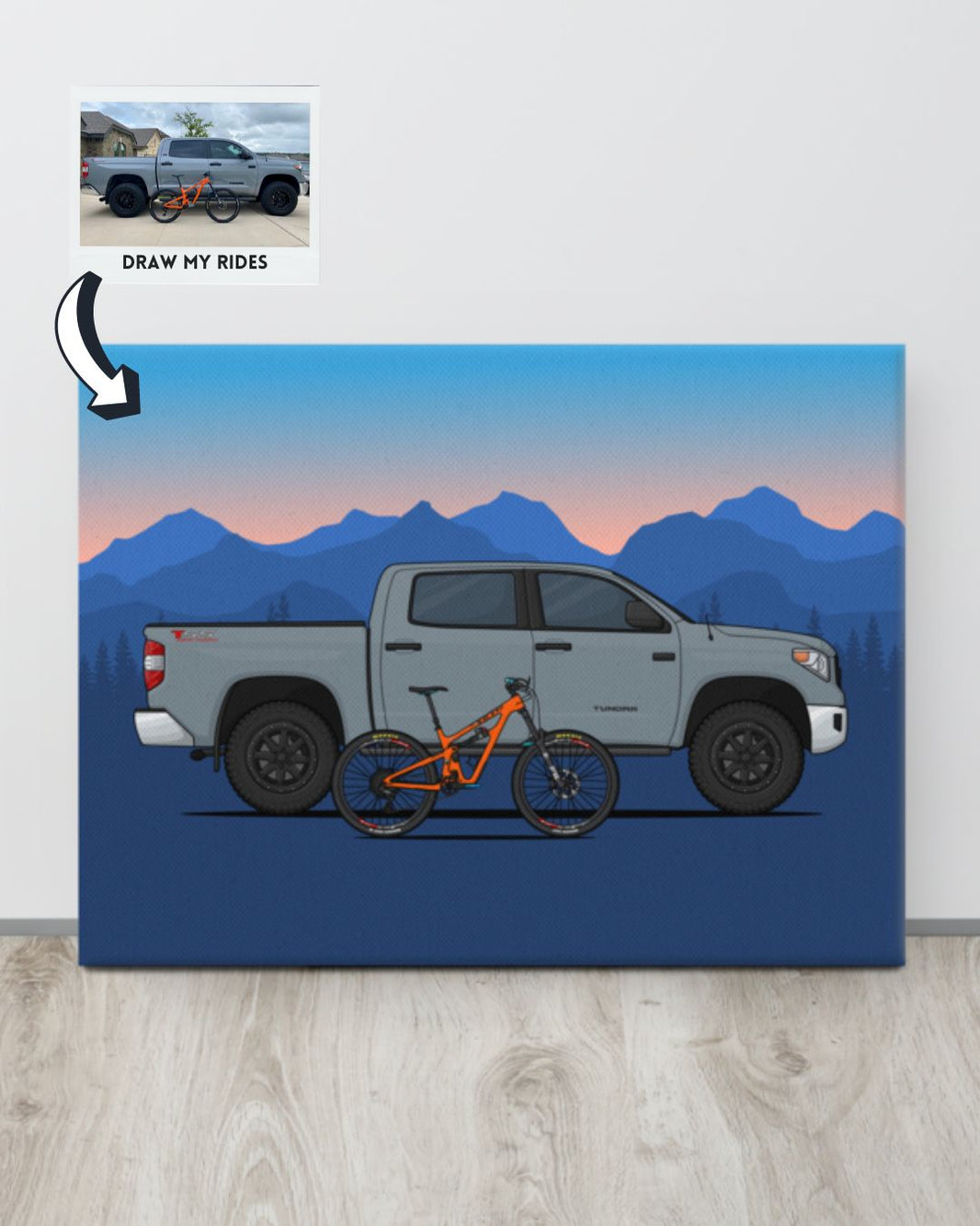 Stand Out Bikes | Personalized Bike Art & Prints | Draw My Bike™